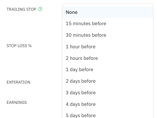 1-Min Trailing Stops Added to Exit Options | Option Alpha 1-Min Trailing Stops Added to Exit Options | Option Alpha